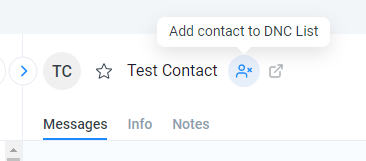 Adding a Phone Number to DNC List