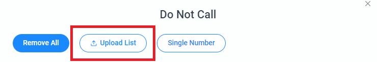 Adding a Phone Number to DNC List